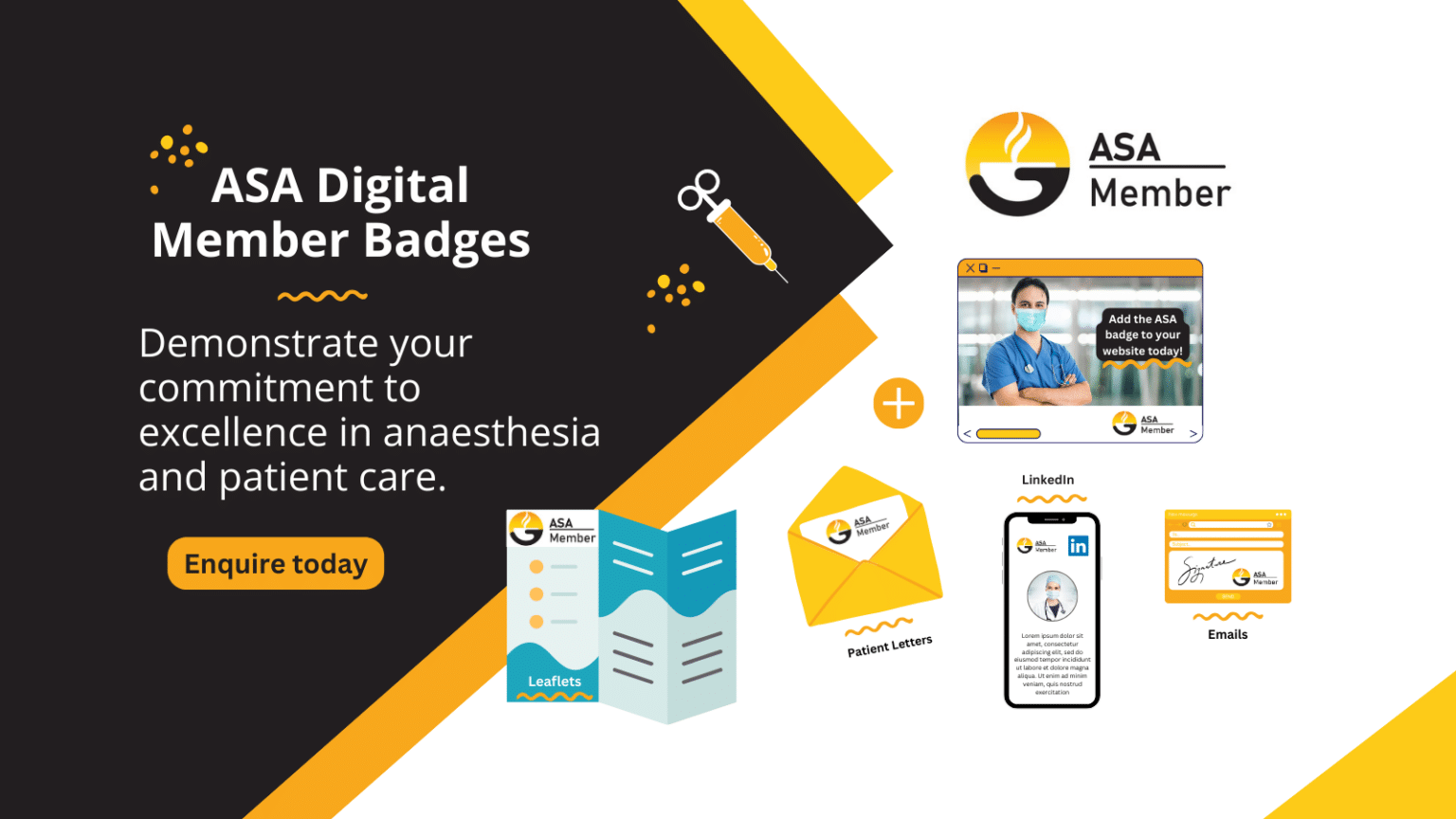 Promote Your Dedication to Excellence in Anaesthesia with the ASA ...
